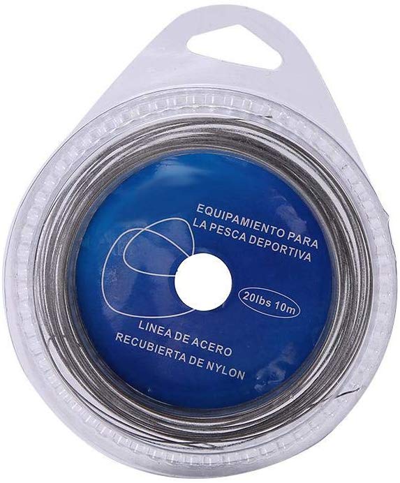 VGEBY Fishing Line, 5 Types 10m 7 Strands Fishing Steel Wire Braided ...