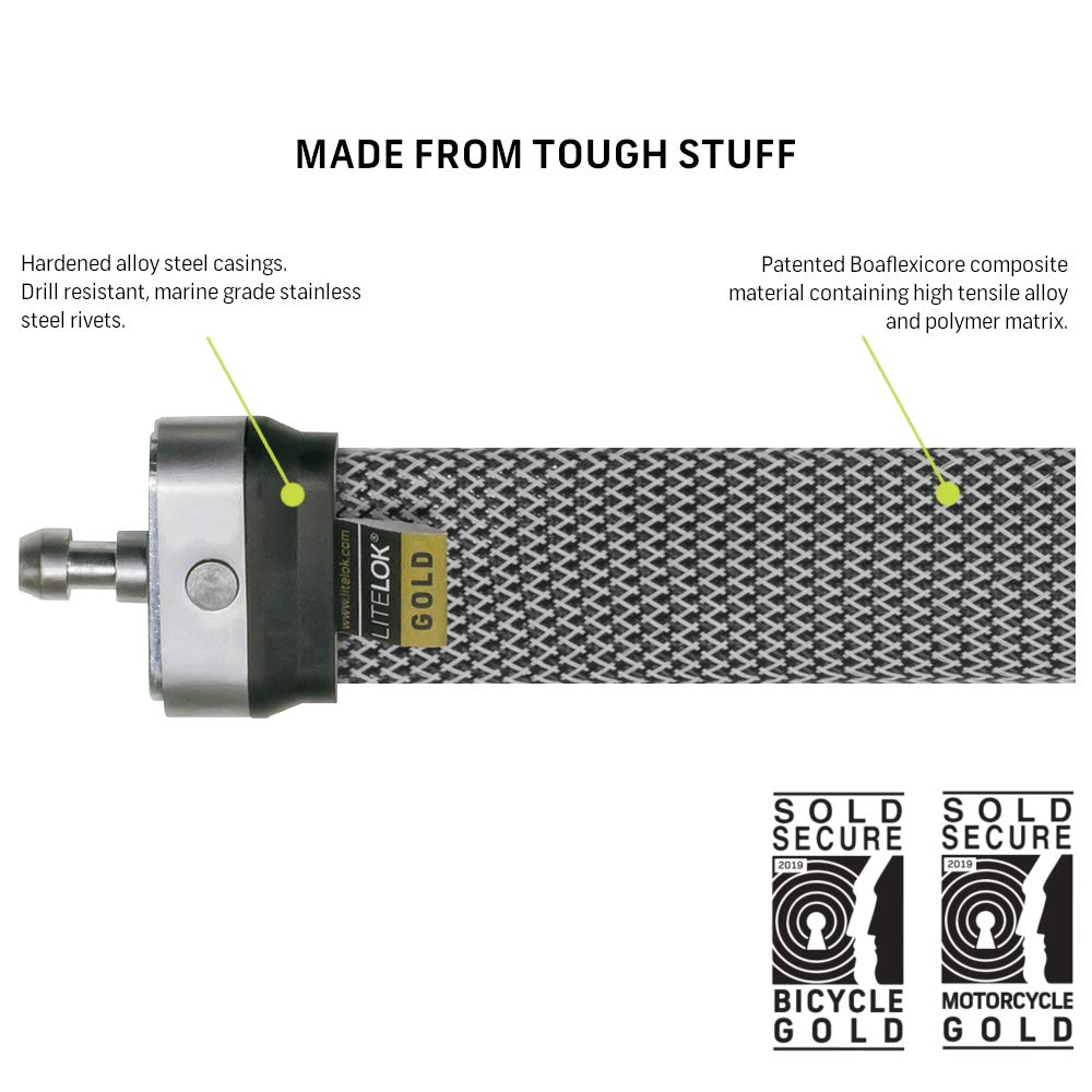 LITELOK® Gold Original Bike Lock – Lightweight, High Security, Sold ...