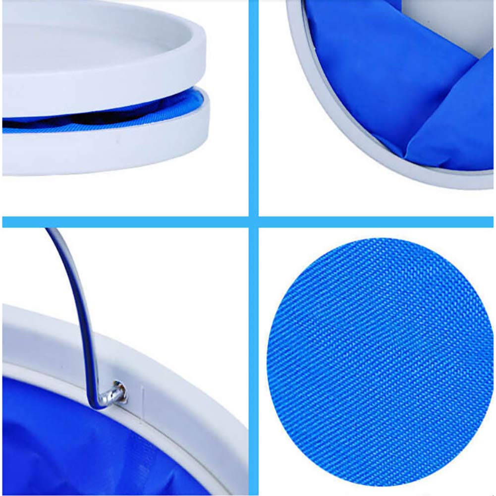 JSF Collapsable Camping Bucket, Collapsible Folding Bucket, 9 Liters ...