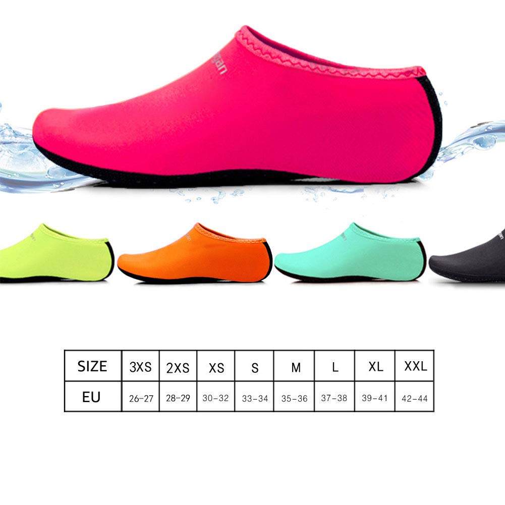 FREEDIVESW Water Socks Barefoot Beach Surf Diving Pool Swimming Socks ...