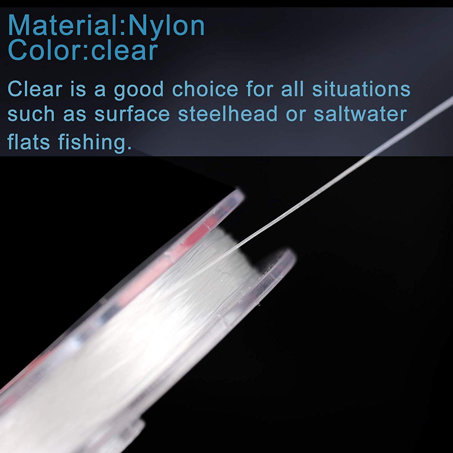 MAXIMUMCATCH Fly Fishing Tippet Line (3X, 4X, 5X, 6X) with Tippet ...