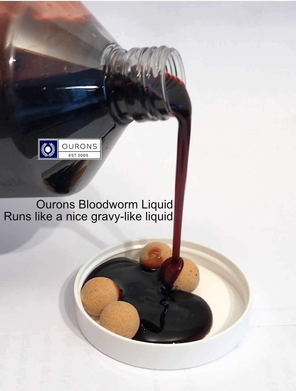 Ourons Pure Bloodworm Liquid – 100% Hydrolysate Blood Extract Premium ...