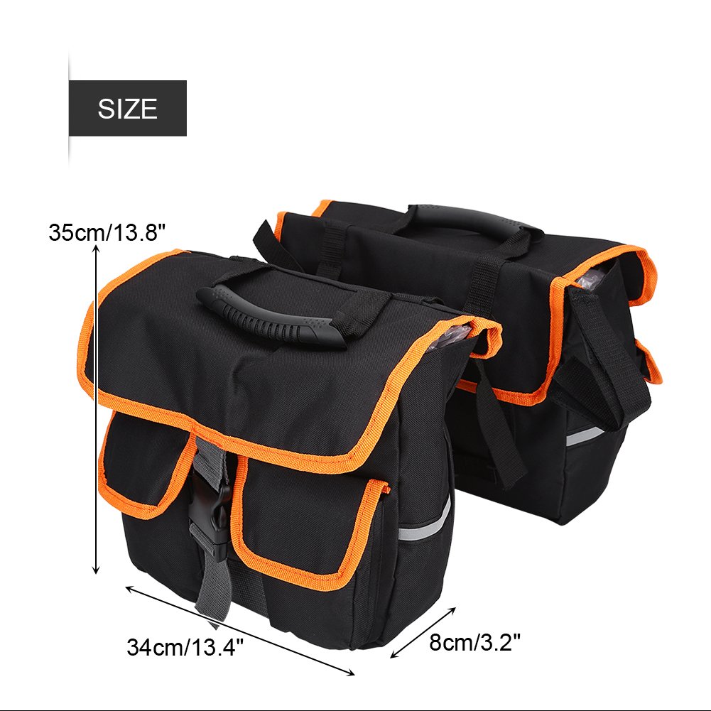 VGEBY Bike Pannier Bag, Detachable Waterproof Rack Rear Truck Tote ...