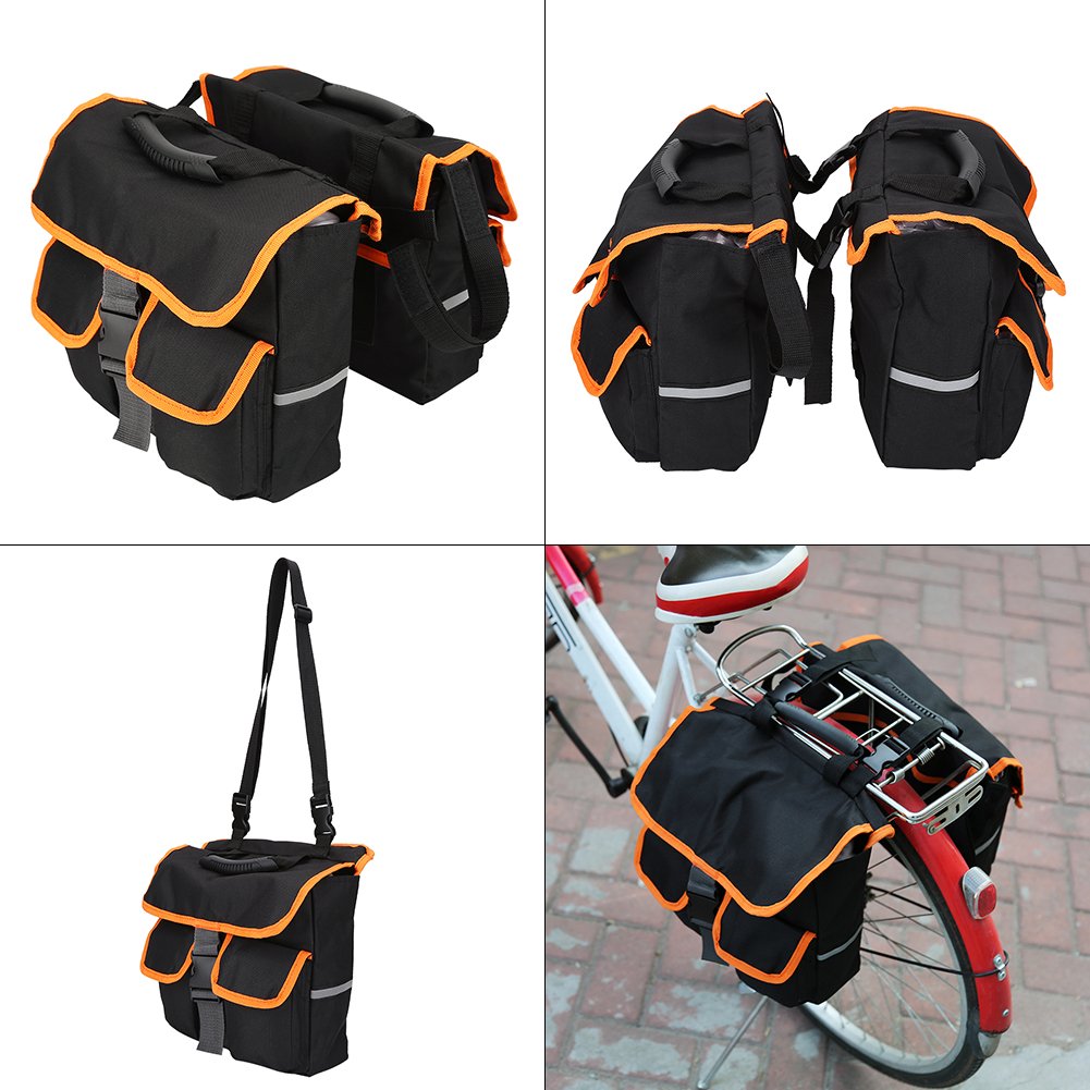 VGEBY Bike Pannier Bag, Detachable Waterproof Rack Rear Truck Tote ...