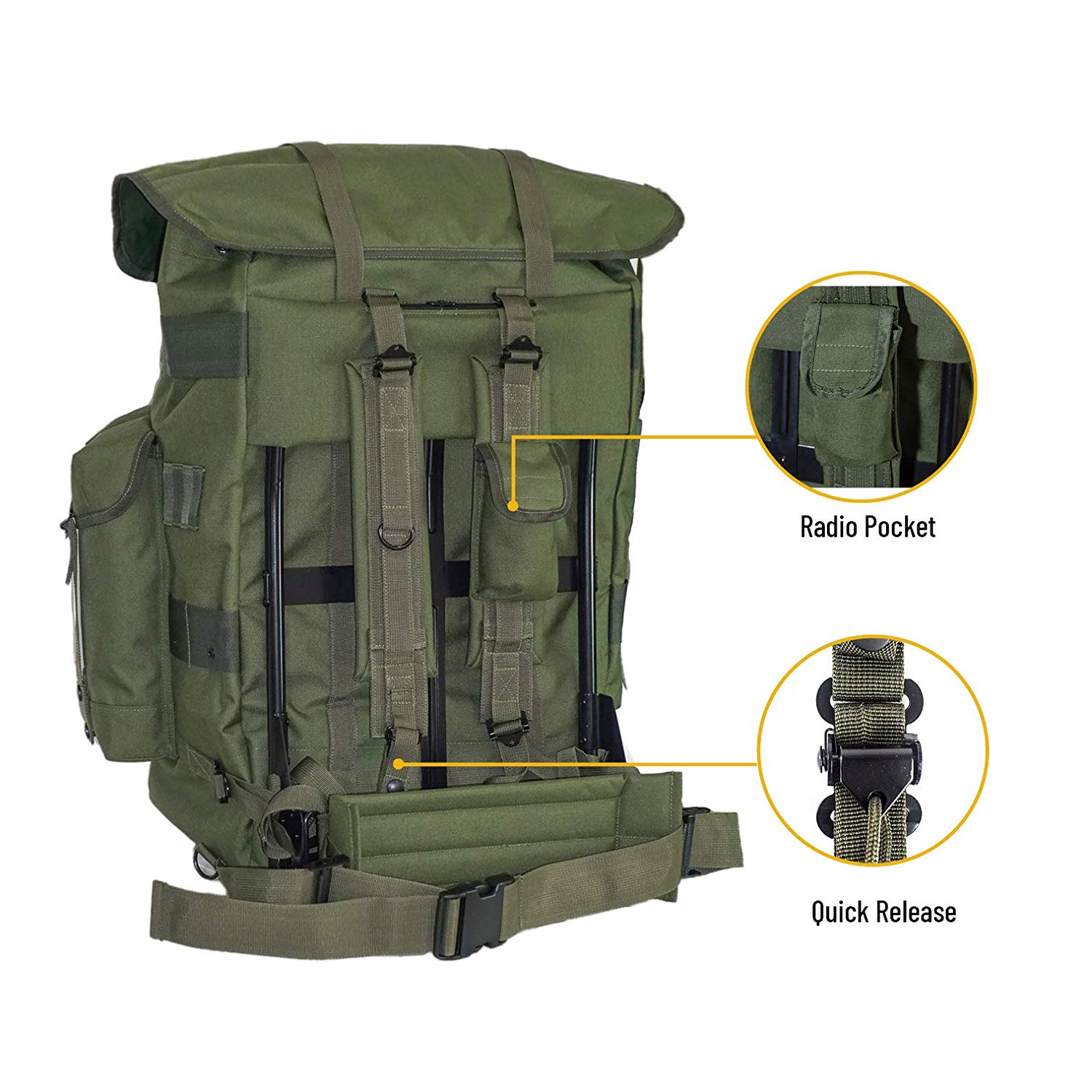 MT Military Alice Backpack Surplus Medium/Large Alice Pack Army ...