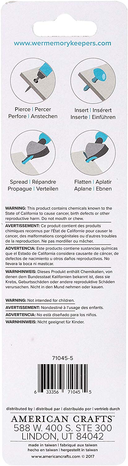 We R Memory Keepers Brad Setter and Piercing Tool – BigaMart