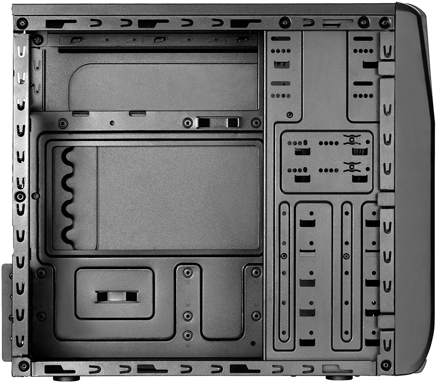 SilverStone SST-PS12B – Precision Mini Tower Micro ATX Computer Case ...