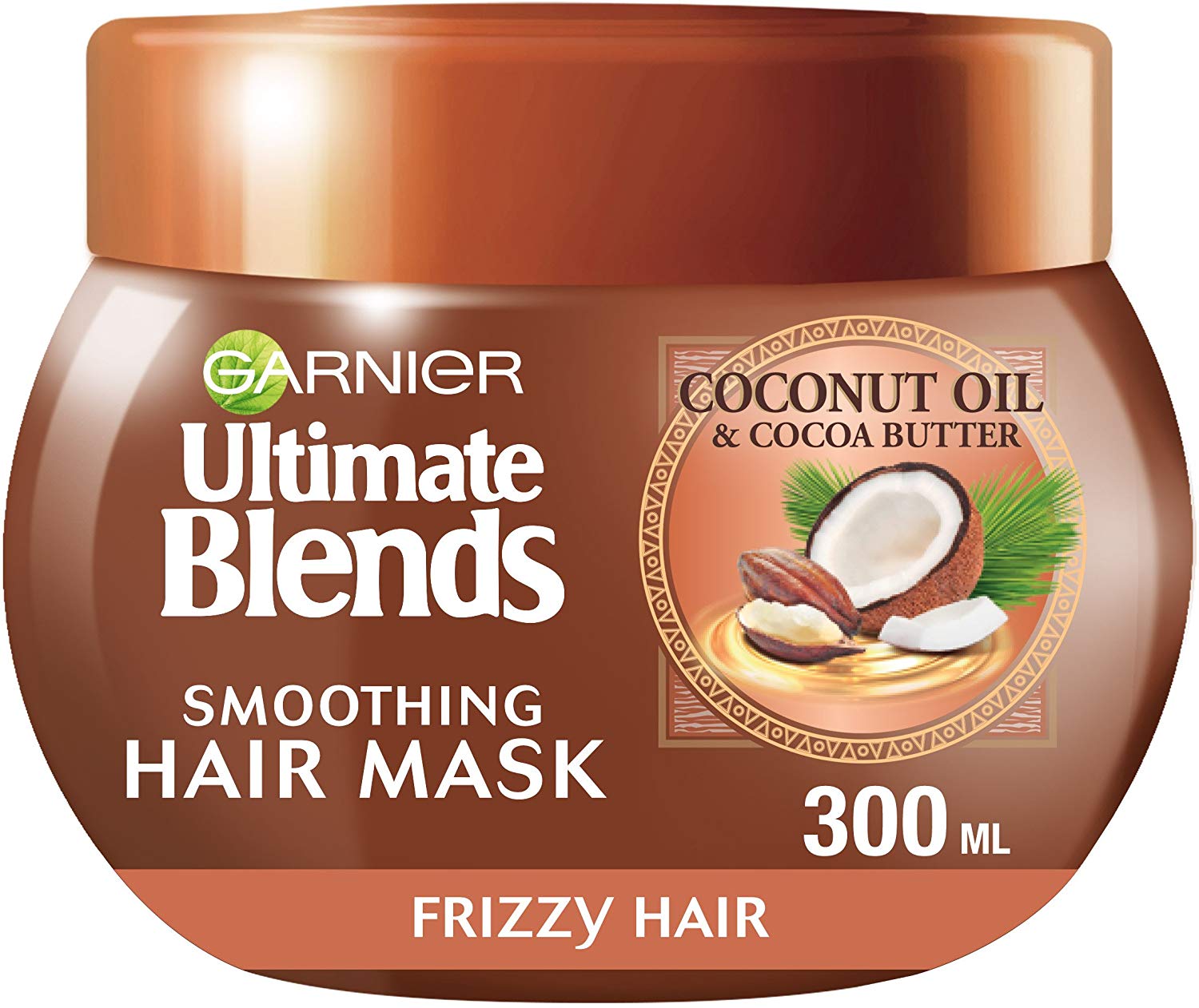 Garnier Ultimate Blends Coconut Oil Frizzy Hair Treatment Mask, 300ml ... Garnier Ultimate Blends Coconut Oil Frizzy Hair Treatment Mask, 300ml ...