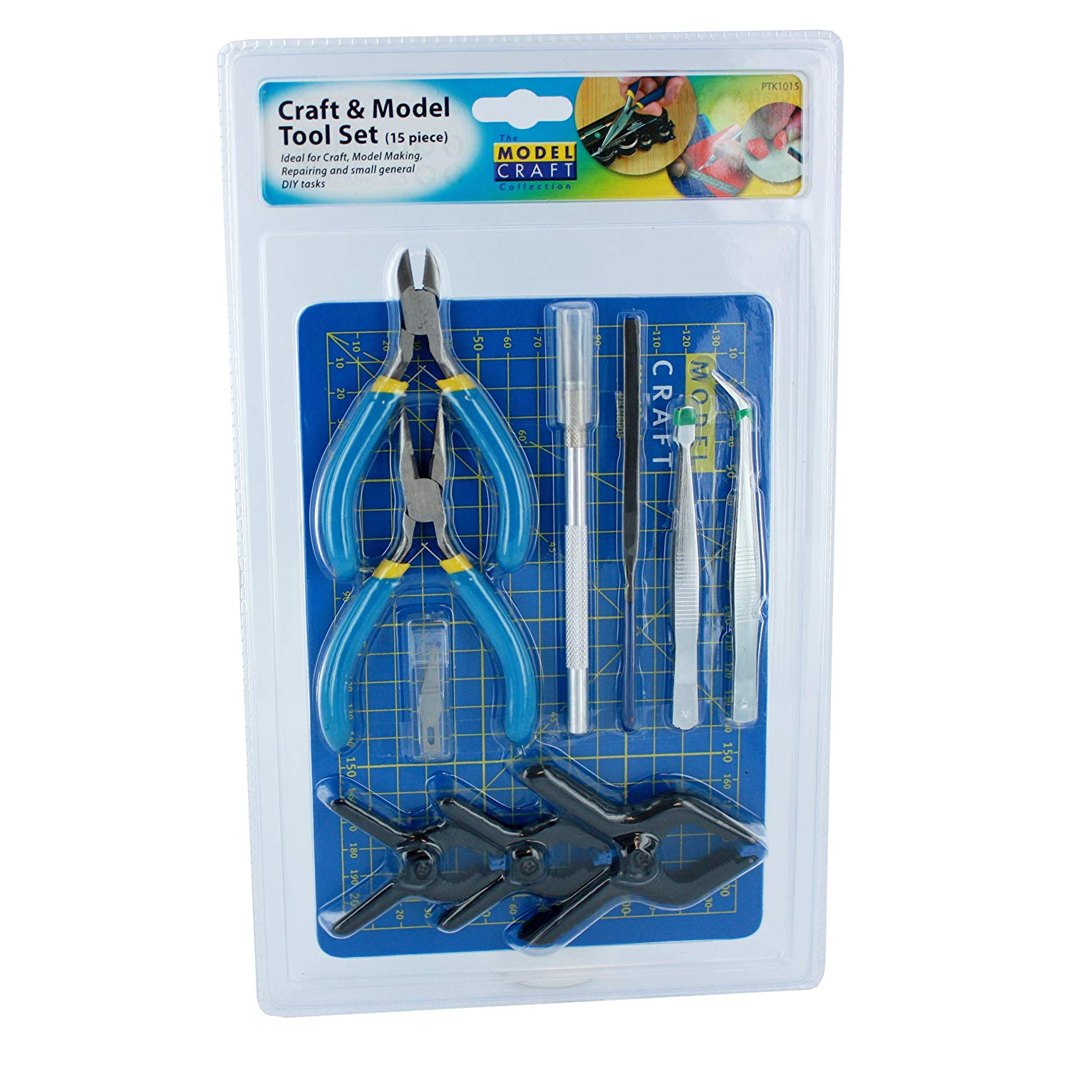 Modelcraft 15-Piece Craft and Model Tool Set – BigaMart